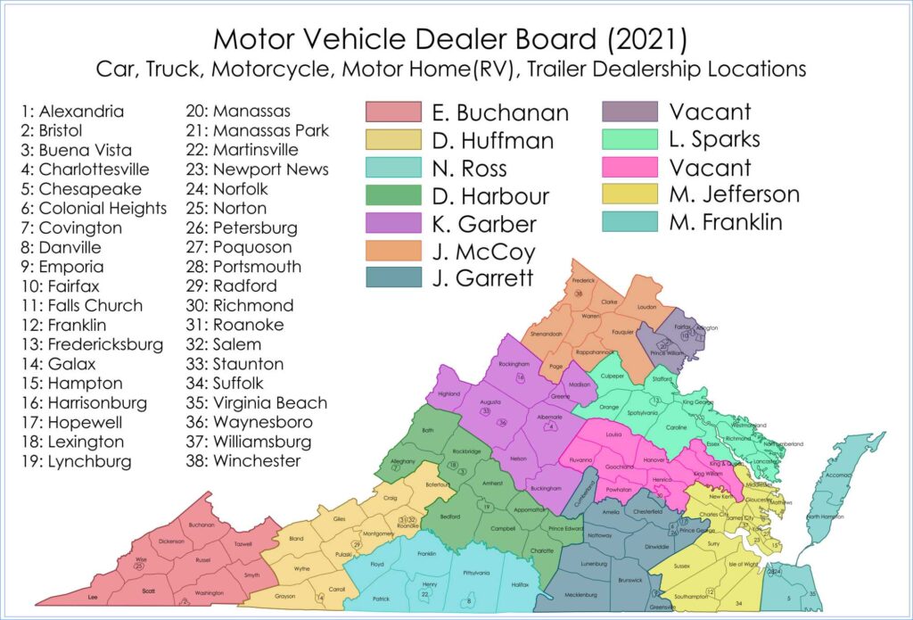 Field Operations – Motor Vehicle Dealer Board